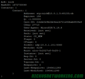 Kamailio 101 – Part 4 – SIP Registrar | Nick vs Networking