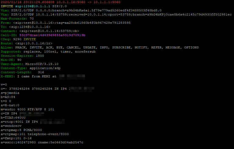 Kamailio Bytes Python Sip With Kemi Nick Vs Networking