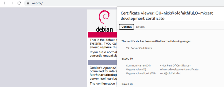 mkcert – Simple Localhost Certs | Nick vs Networking