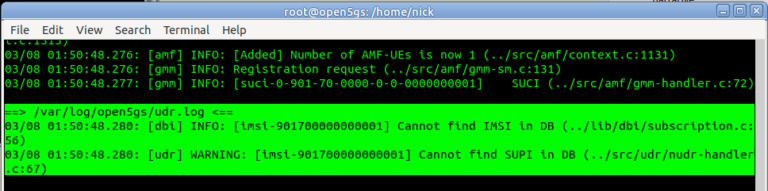 My first 5G Core: Open5Gs and UERANSIM | Nick vs Networking