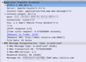 Looking inside the MMS Exchange (With call flow and PCAP) | Nick vs ...