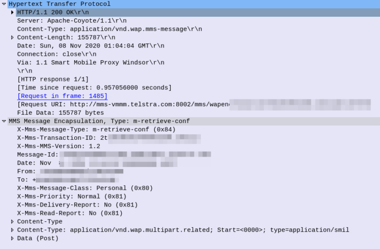 Looking inside the MMS Exchange (With call flow and PCAP) | Nick vs ...