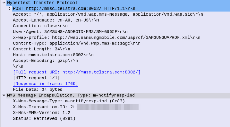 Looking inside the MMS Exchange (With call flow and PCAP) | Nick vs ...