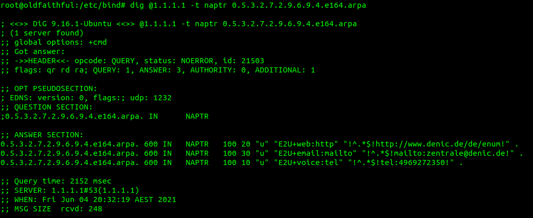 ENUM – DNS based Call Routing | Nick vs Networking