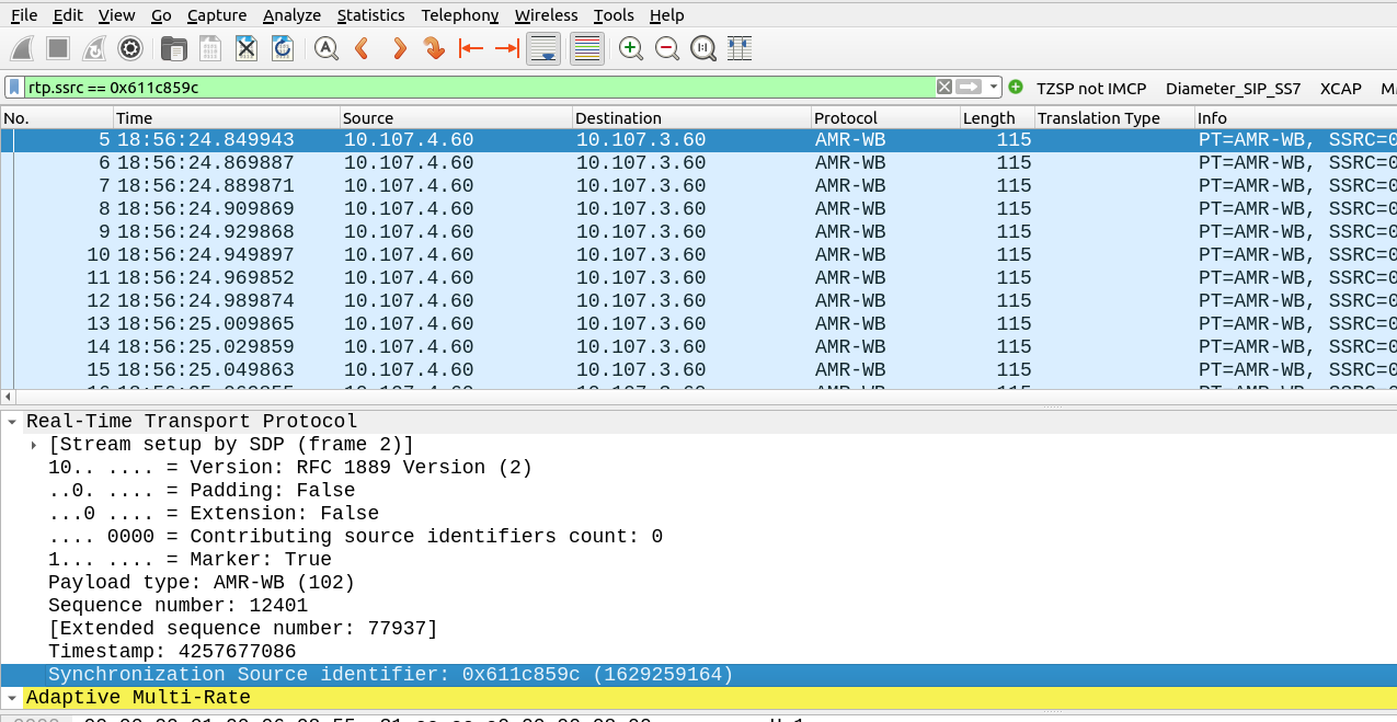 Playing back AMR streams from Packet Captures | Nick vs Networking